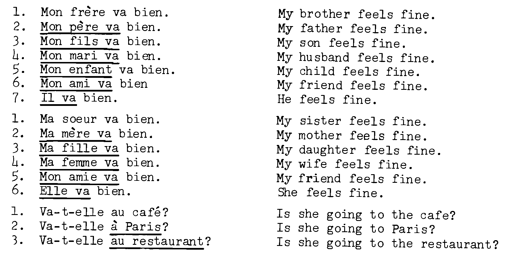 Unit 01 - FSI French Basic Course