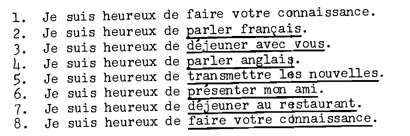 Unit 01 - FSI French Basic Course