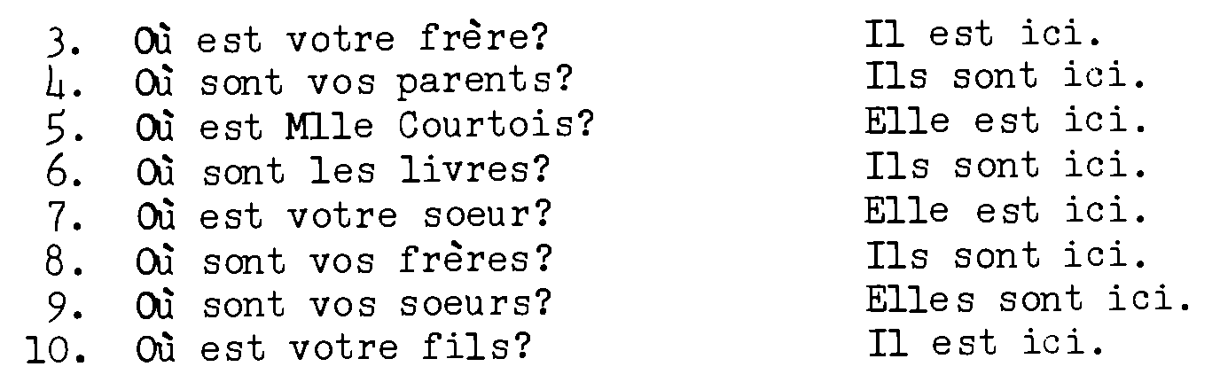 Unit 01 - FSI French Basic Course