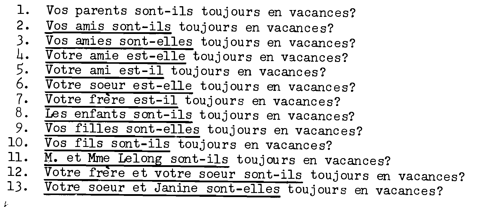 Unit 01 - FSI French Basic Course