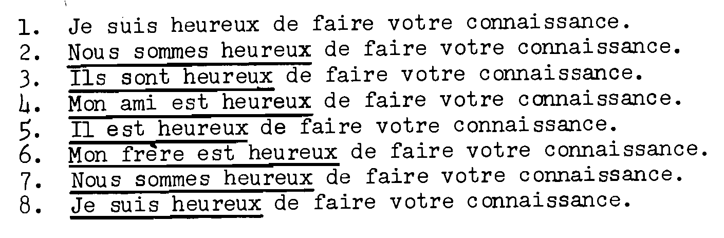 Unit 01 - FSI French Basic Course